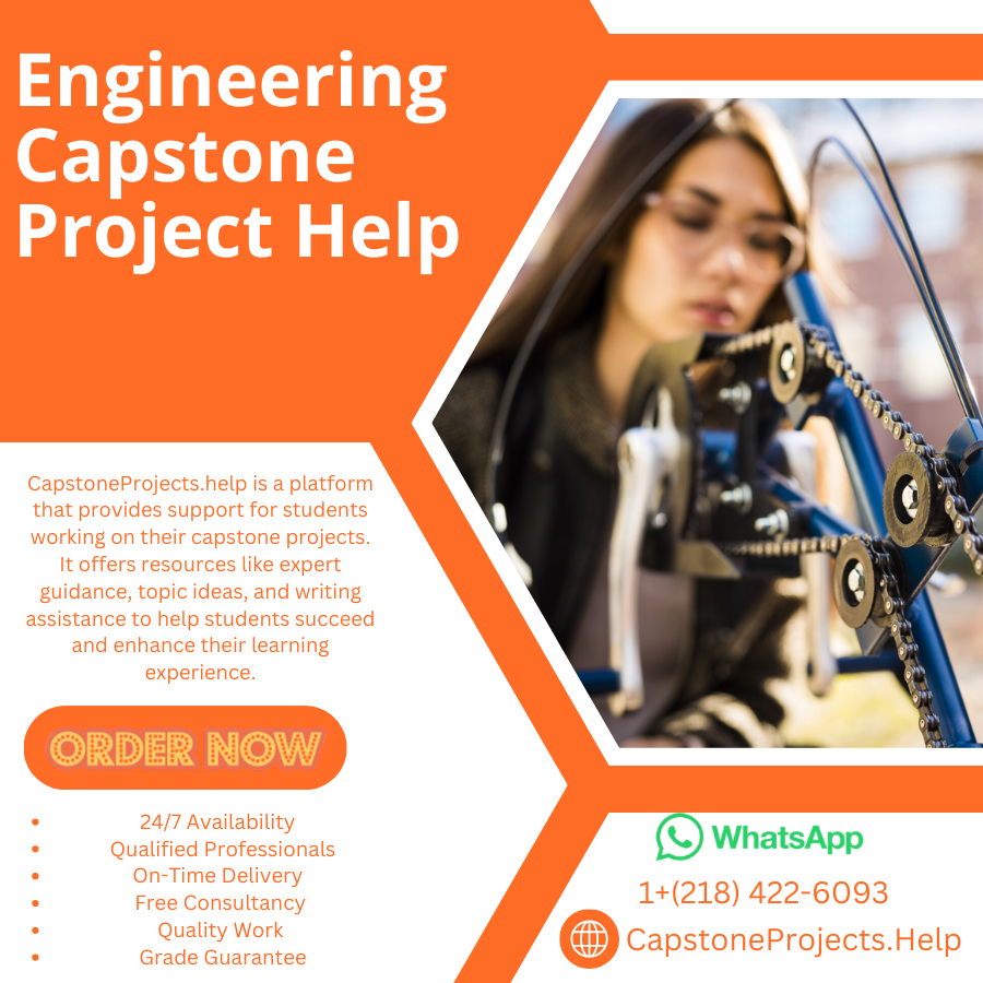 Engineering Capstone Project Writing Service | Hire Someone To Write My ...